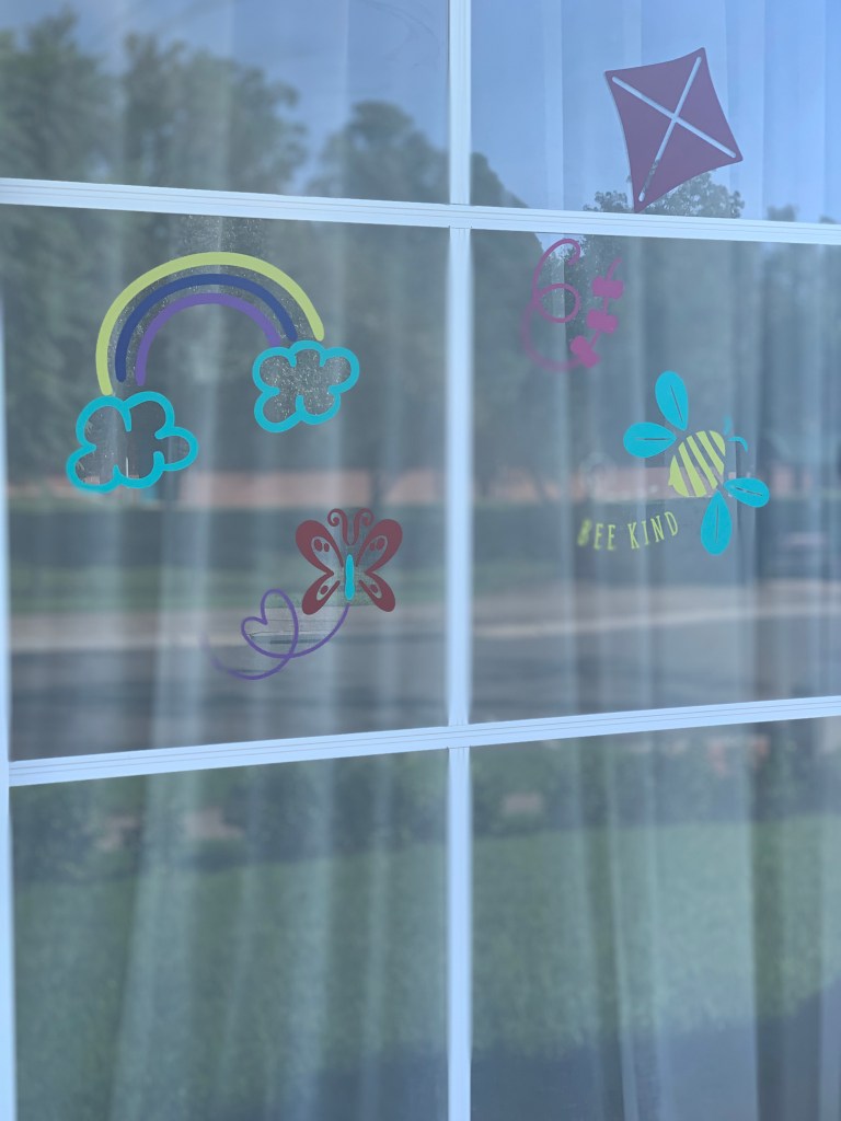 How to Create Vinyl Decals for your Window Using a Cricut Machine – The ...